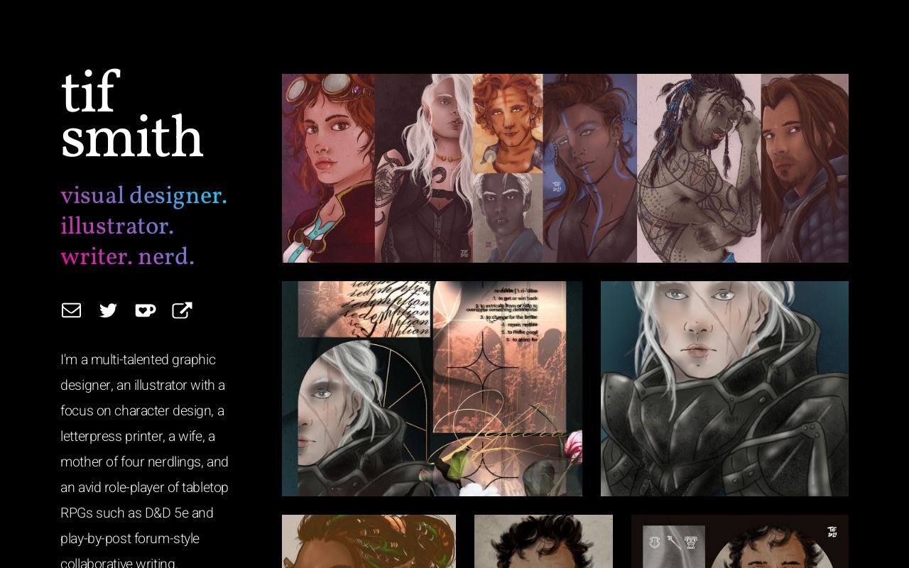 tif smith bio on the interwebs
